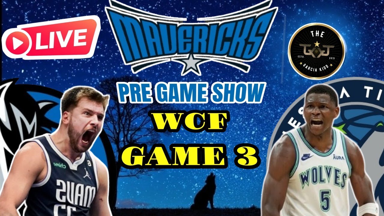 MAVS PRE GAME SHOW LIVE | Dallas Mavericks vs Minnesota Timberwolves ...