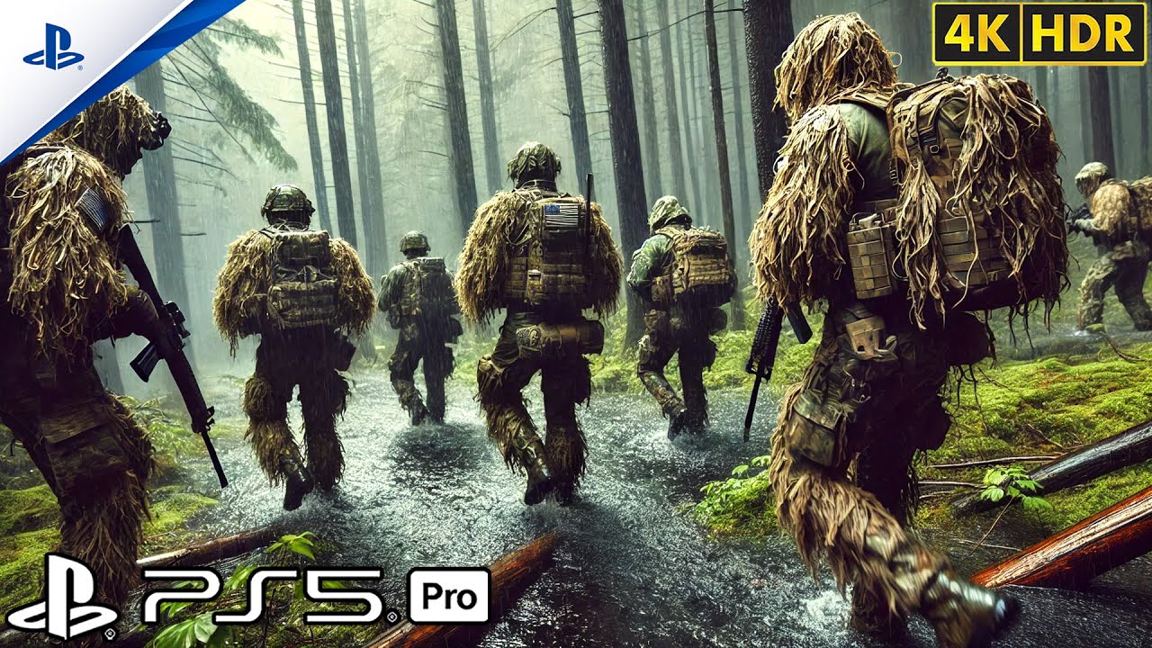 (PS5) Ghillie Suiting | Ultra Realistic Immersive Graphics Gameplay [4K ...