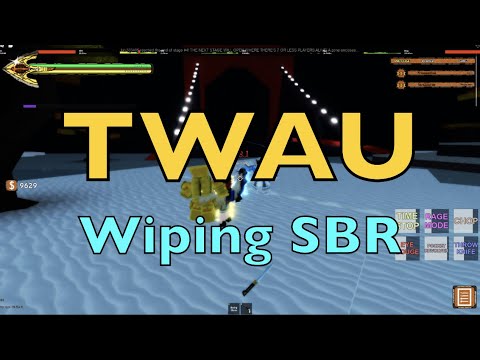 [YBA] TWAU Wiping SBR · Roblox Gameplay - YouTube