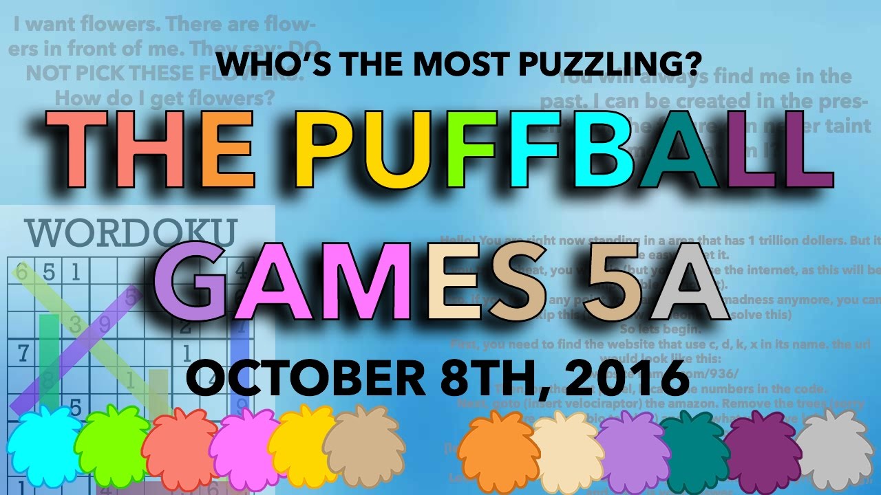 The Puffball Games 5A - YouTube