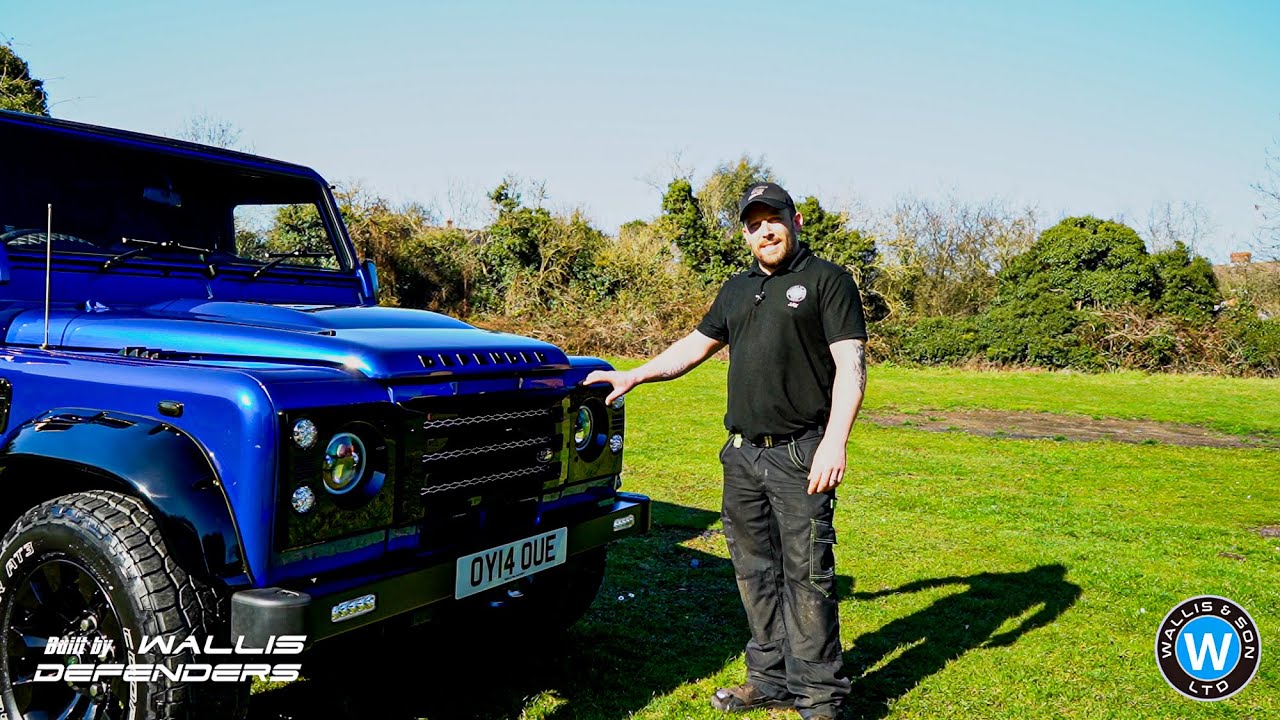 Wallis Defender Land Rover Defender 110 van major modifications lowered ...