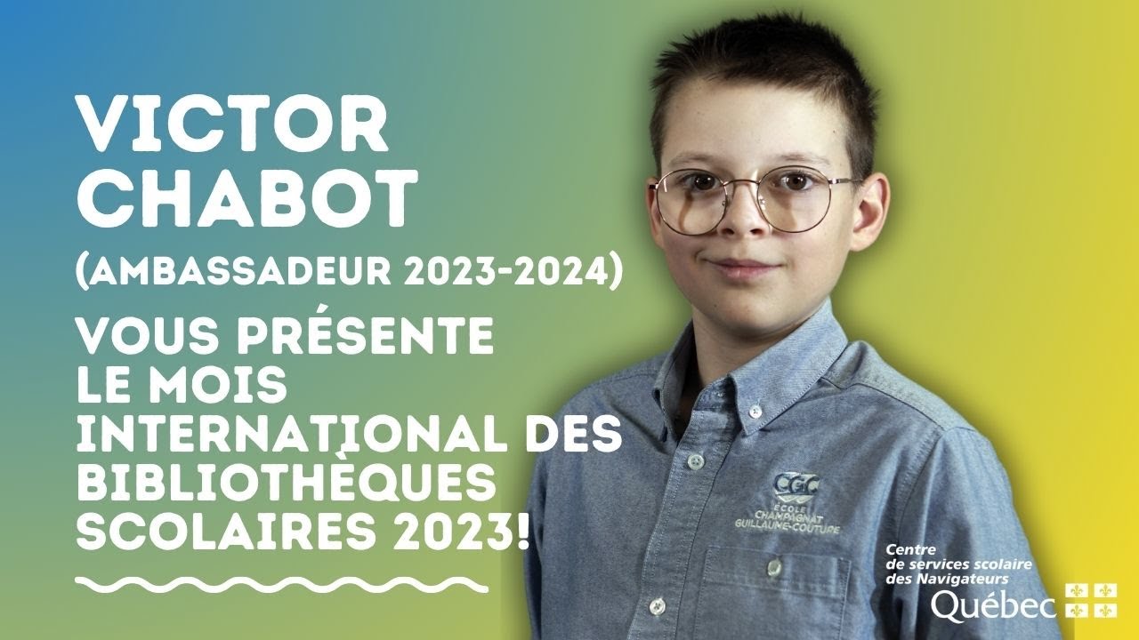 Mois international des bibliothèques scolaires 2023 par Victor Chabot ...