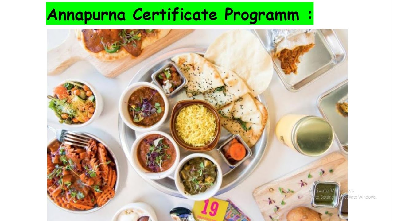 Annapurna Certificate Programme | Indian Council for Cultural Relations ...