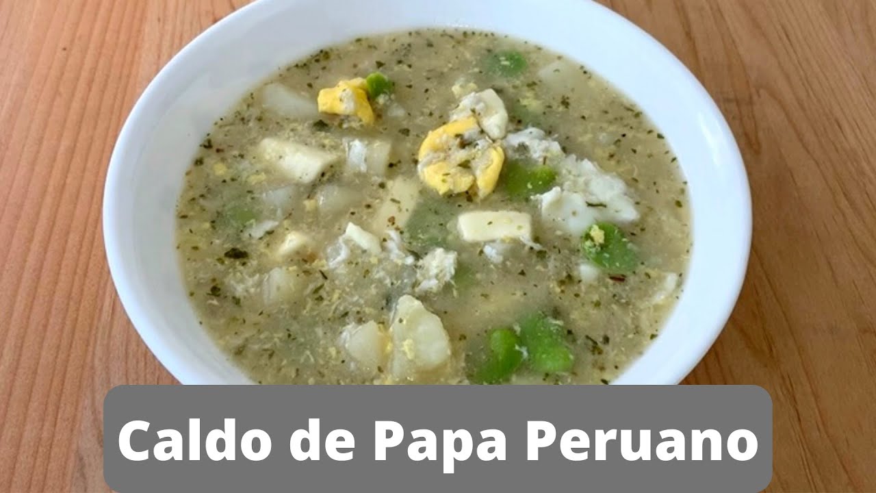Caldo De Papa Peruano I Latina Cook - YouTube