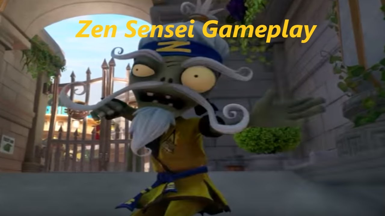 Plants vs. Zombies Garden Warfare 2: Zen Sensei Gameplay - YouTube
