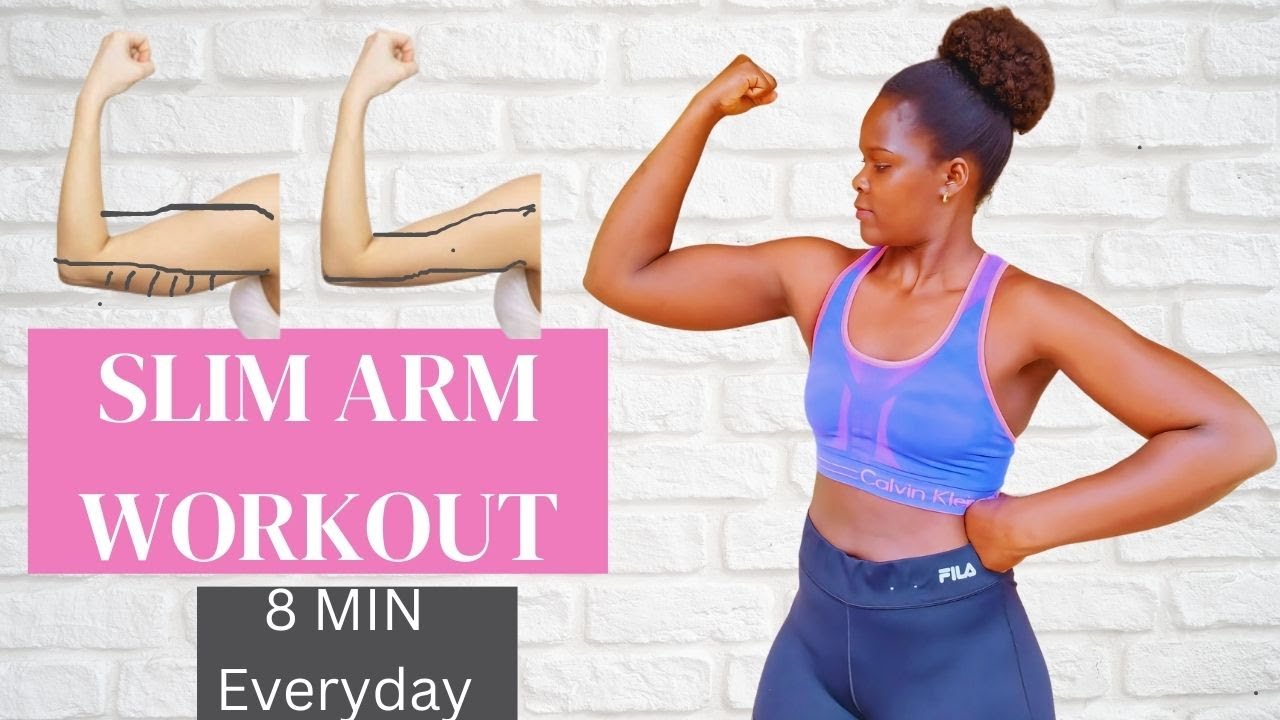 Slim arms workout/8 Minutes Arm Fat Workout /No Equipment/All Standing ...