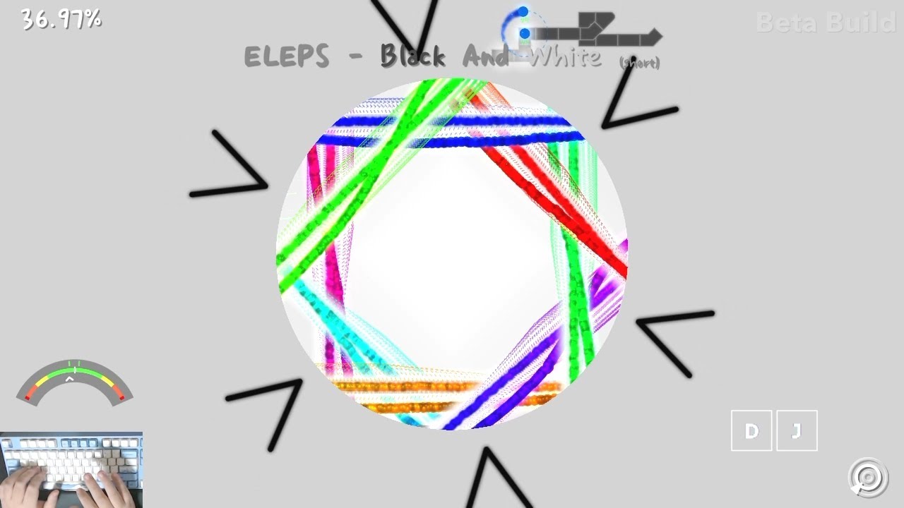[ADOFAI custom]무?지개? (ELEPS - Black and White)(map by Star4th) - YouTube
