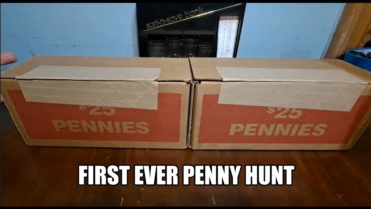 First Penny Box Break!! Part 1 - YouTube