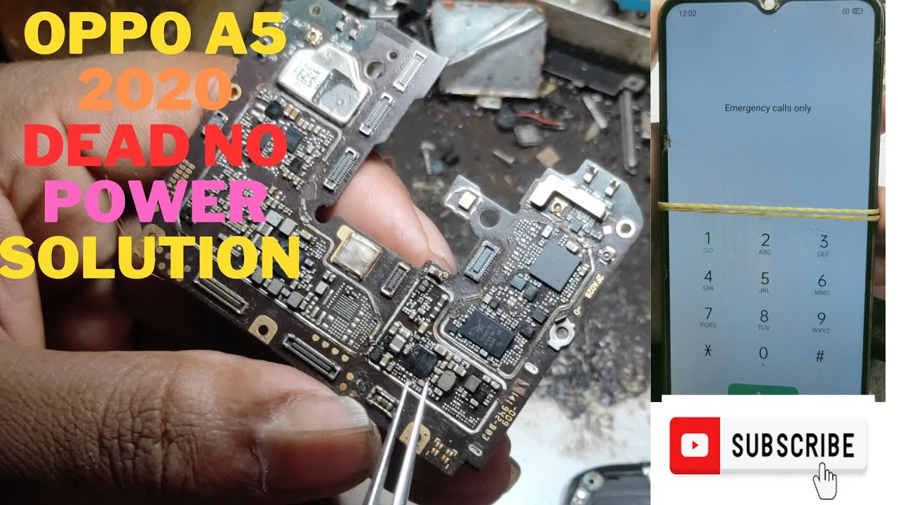 oppo a5 2020 dead no power solution on off key & not working jumper ...