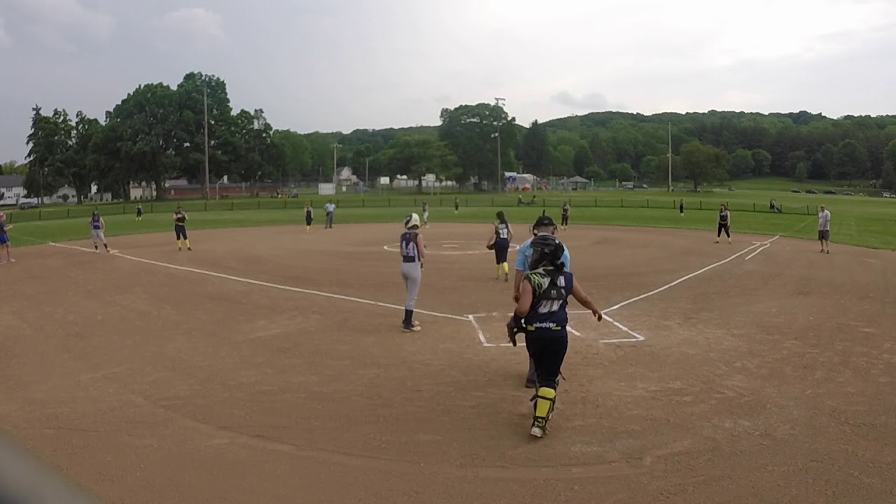 Rochester Lightning vs Lady Lions 14U Softball 6/1/18 - YouTube