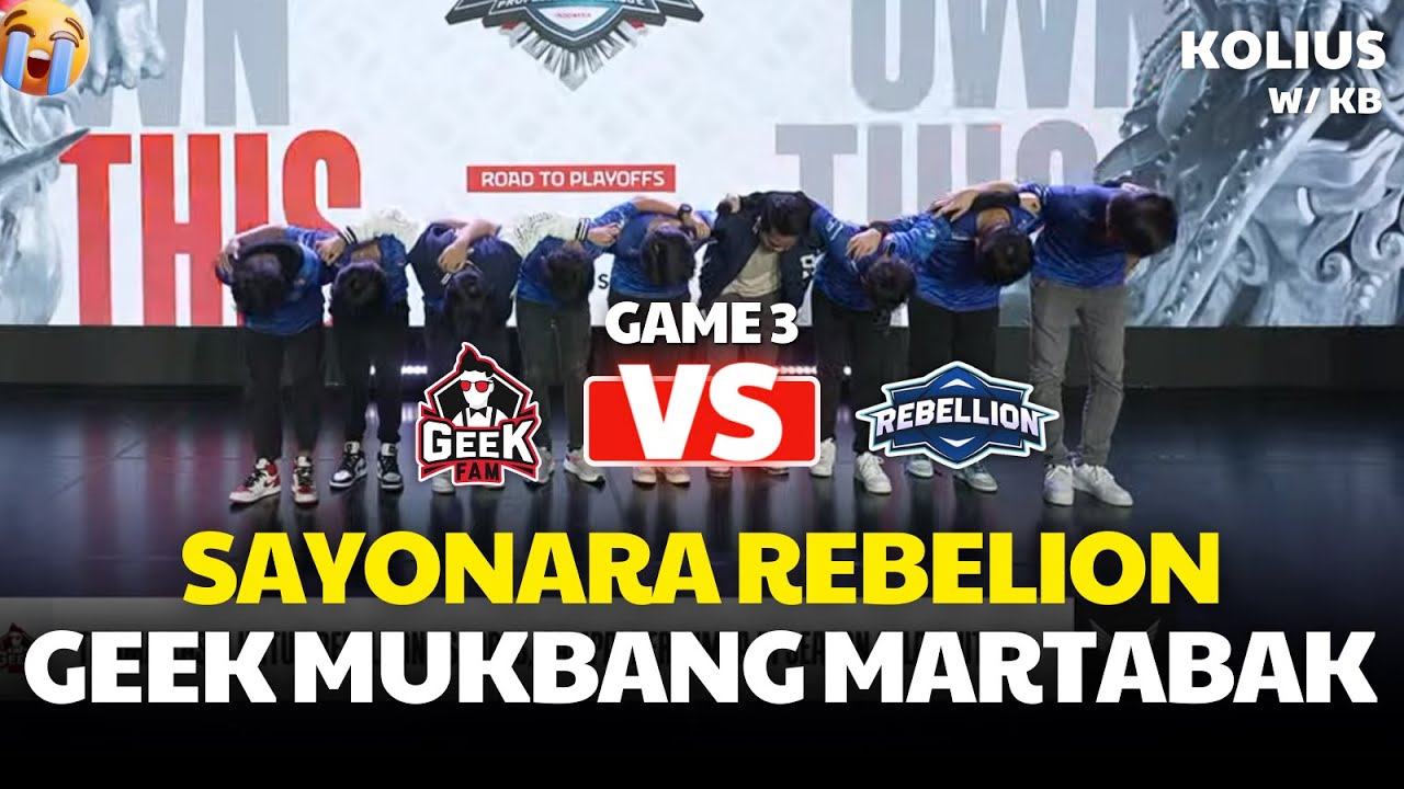 FUN GAME RBL VS GEEK GAME 3 MPL-ID S13 WEEK 9 DAY 3 - YouTube