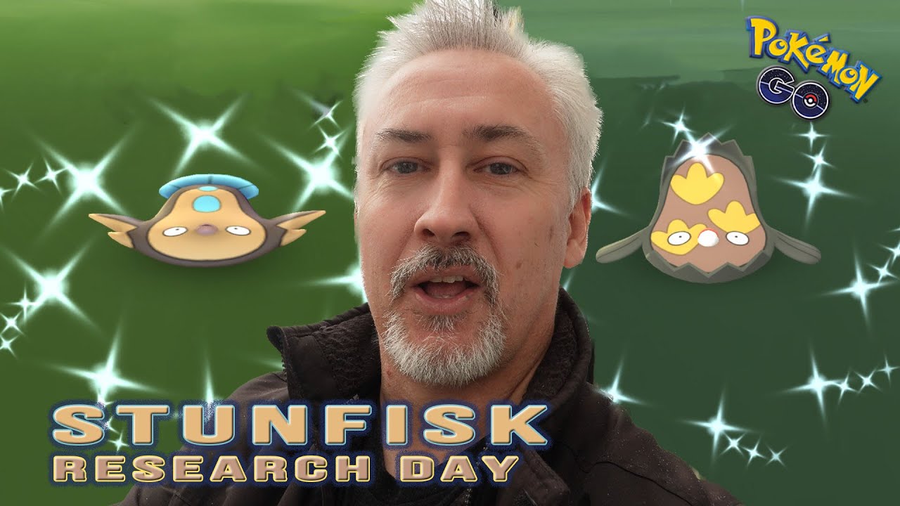 SHINY Unova STUNFISK Released in Stunfisk LIMITED RESEARCH DAY ...
