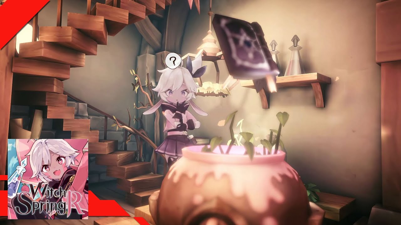 WitchSpring R - 100 Minute Gameplay [Switch] - YouTube