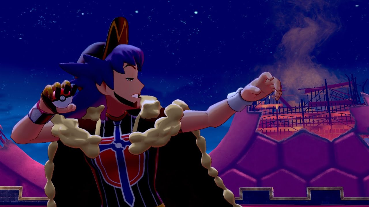 Leon Champion Catch Legendary - Pokemon Sword & Shield - YouTube