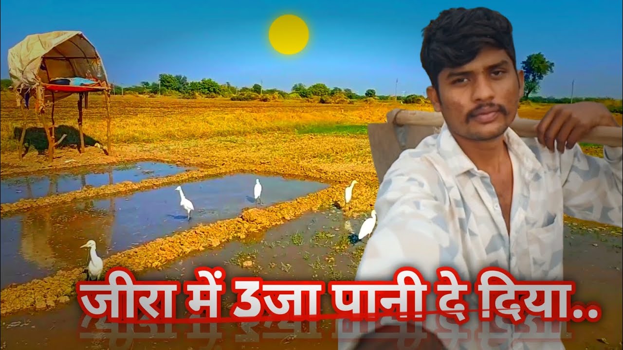 jira mai pani complete 😃#vlog #farming #farmarlife #villagelife # ...