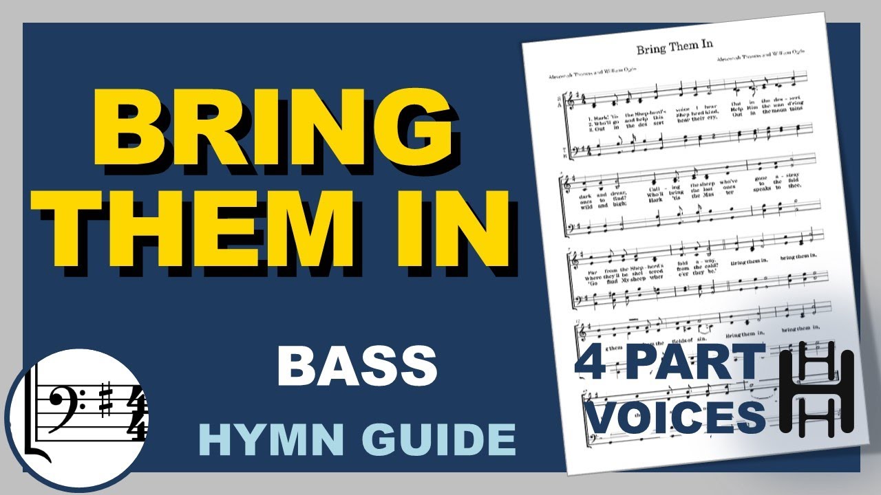 Bring Them In Bass G Major - YouTube