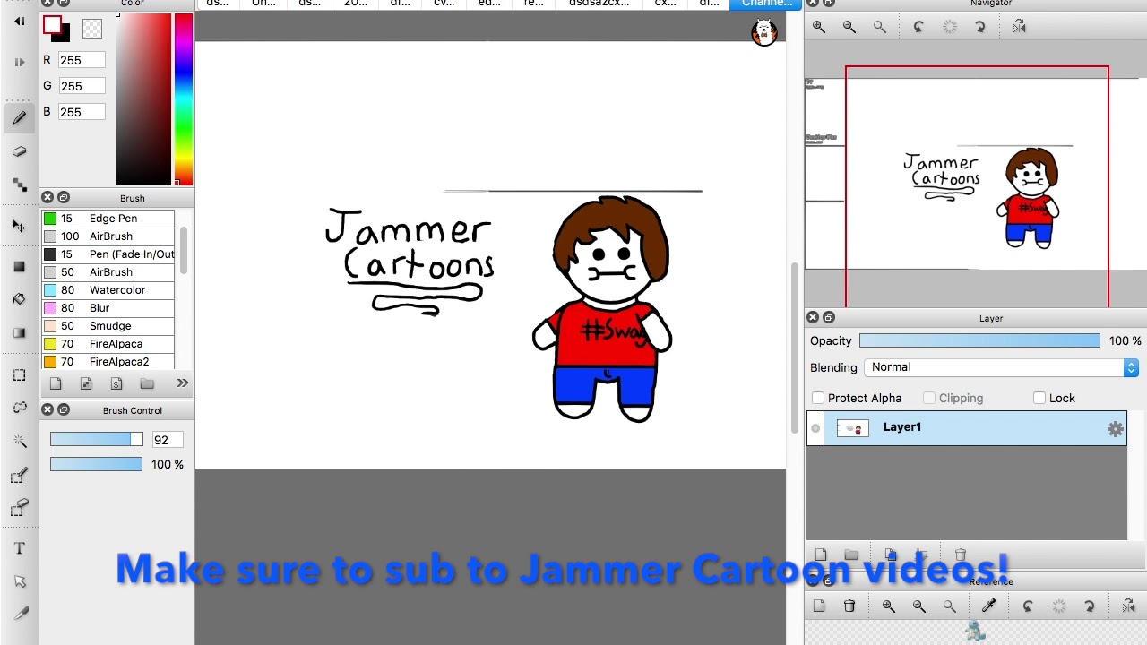 New banner for Jammer Cartoon videos! - YouTube