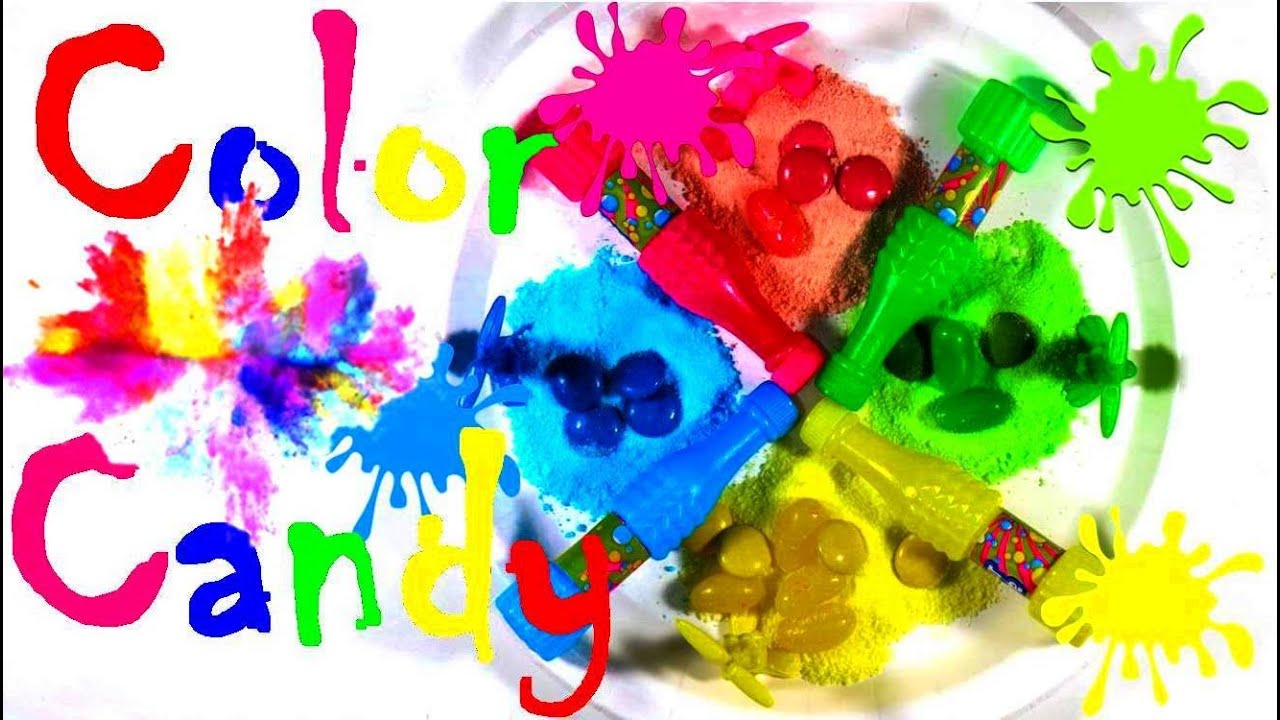 Colorful Candy/Learn Color for Toddler Kid - YouTube