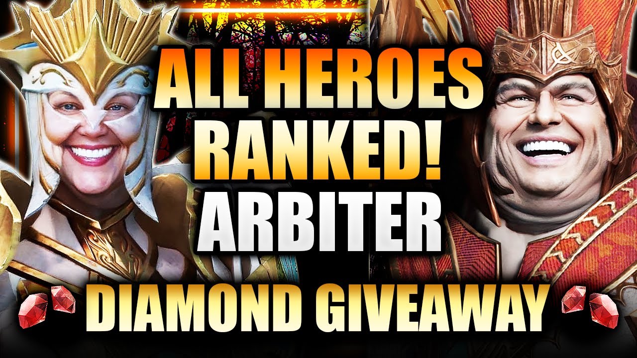 ALL ARBITER HEROES Ranked! Worst to Best FULL BREAKDOWN + Diamond ...