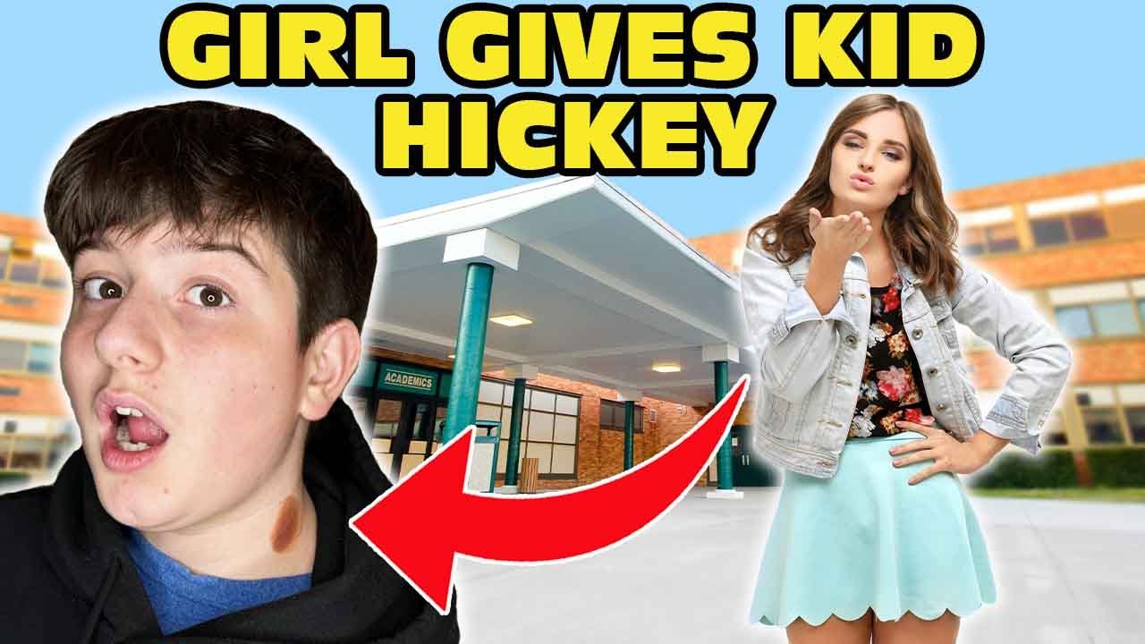Kid Temper Tantrum Gets A Hickey From Girl At School! [Original] - YouTube