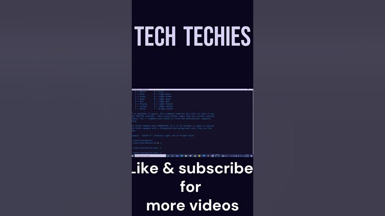 Cmd Tricks Shorts Shortsyoutubeshortscmdtrickstech Youtube