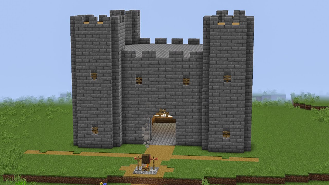 10+ Best Castle build hacks In Minecraft - YouTube