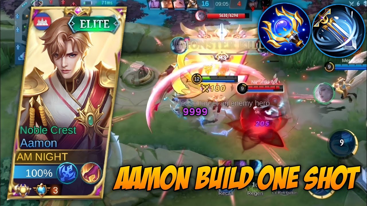 AAMON BEST BUILD 2023 🔥 MOBILE LEGENDS - YouTube