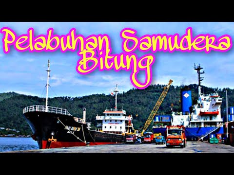 Pelabuhan Bitung Sulawesi Utara - YouTube