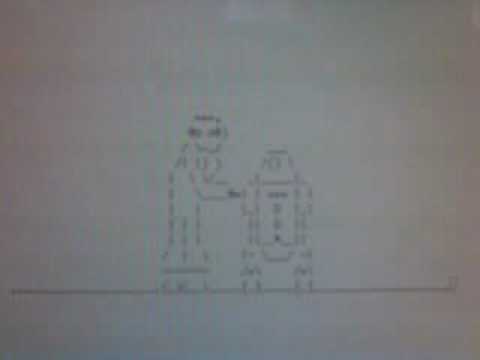 Star Wars ASCII Art - YouTube