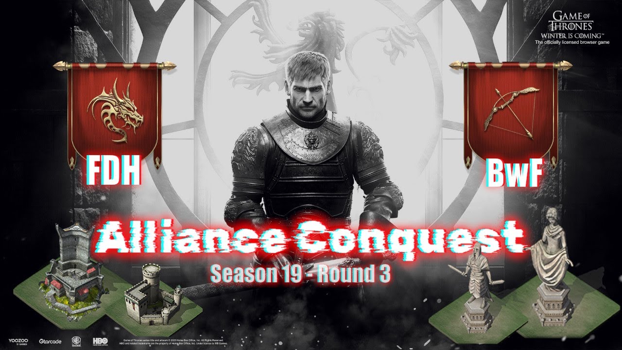 Alliance Conquest (S19 - R3 - FDH vs BwF) - YouTube