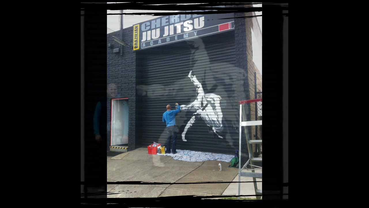 Jiu Jitsu mural 2012 Geelong. - YouTube