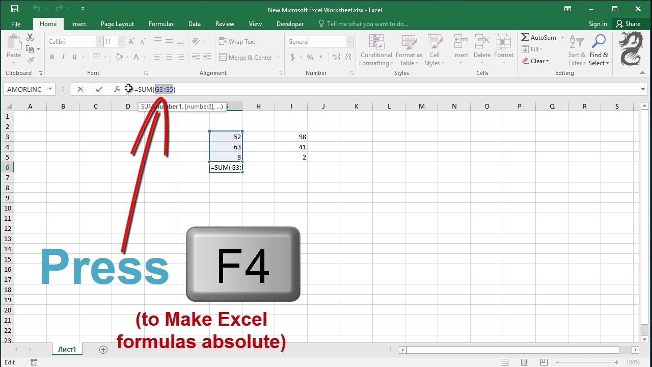How To Make Excel Formulas Absolute YouTube how-to-make-excel-formulas-absolute-youtube