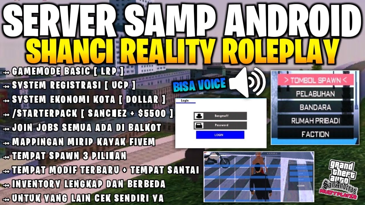 REVIEW SERVER SHANCI REALITY ROLEPLAY || GTA SAMP INDONESIA - YouTube