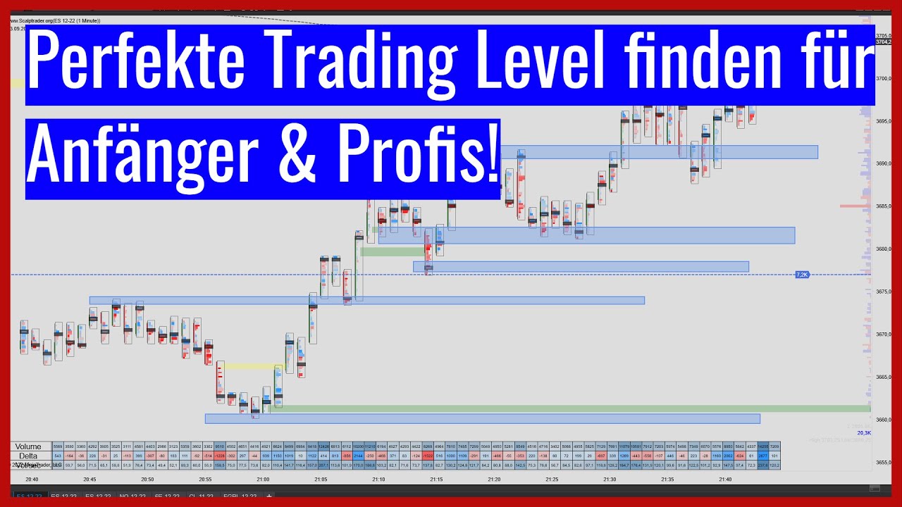 Perfekte Trading Level finden für Anfänger & Profis! - YouTube