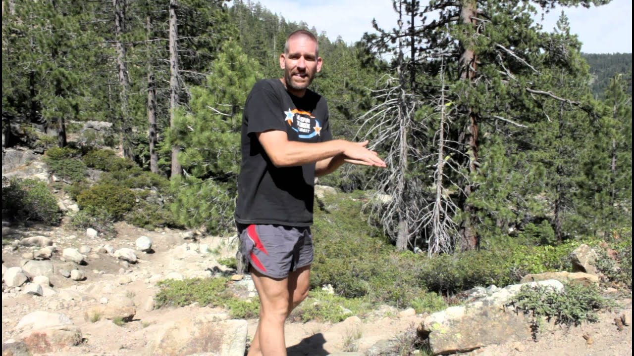 Jason Robillard demonstrating downhill running techniques - YouTube