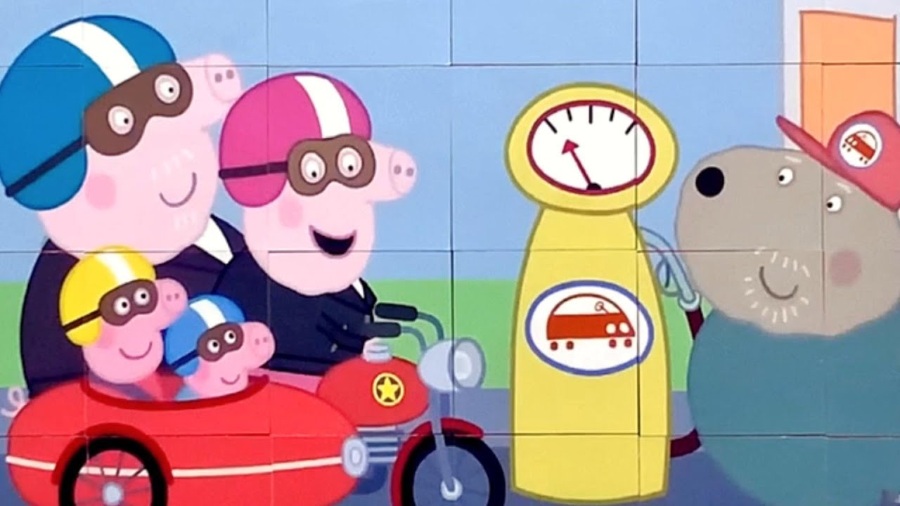 Motorbiking! | Peppa Pig | Puzzle for kids and for fun | Puzzle Lovers ...