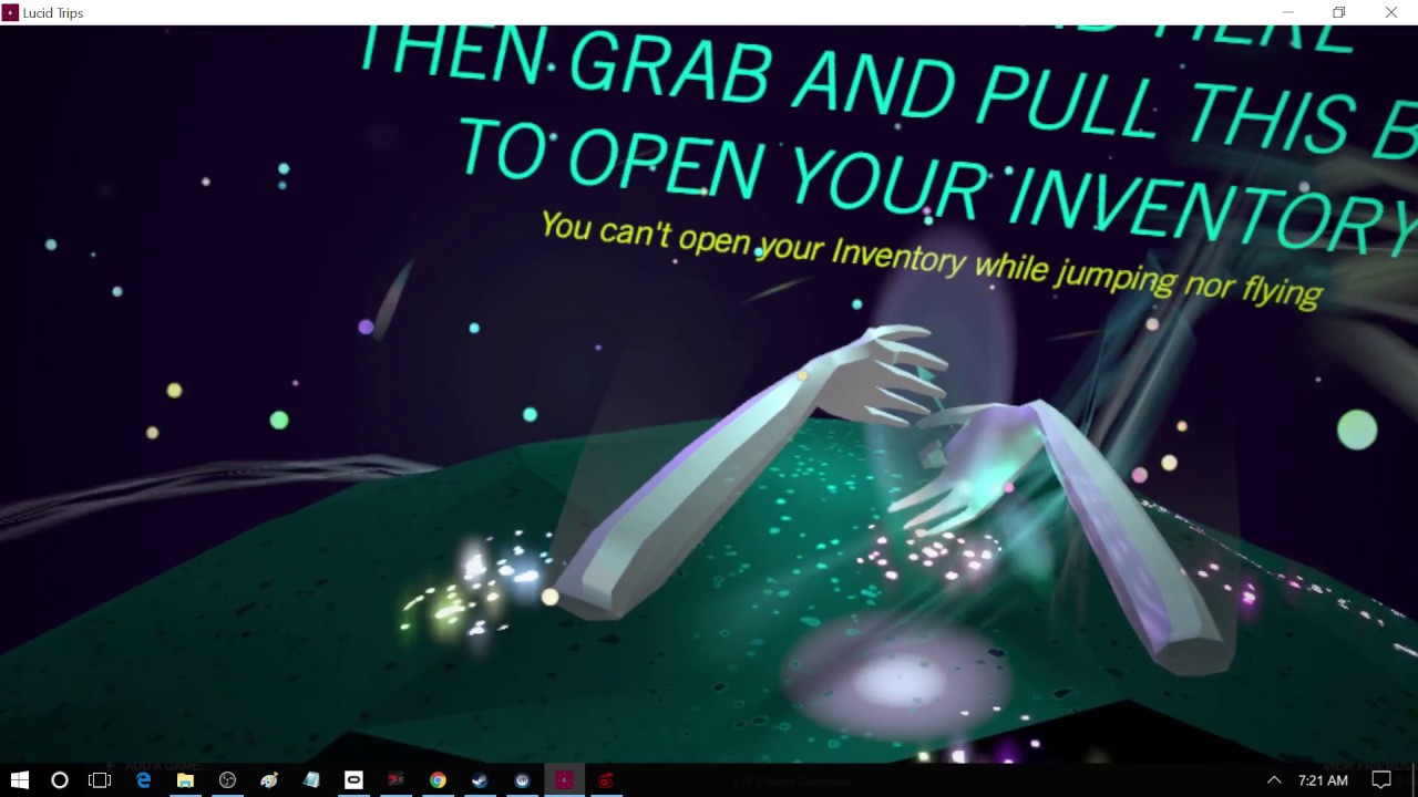Lucid Trips - VR Art Game - First Try - 2017 04 24 - YouTube