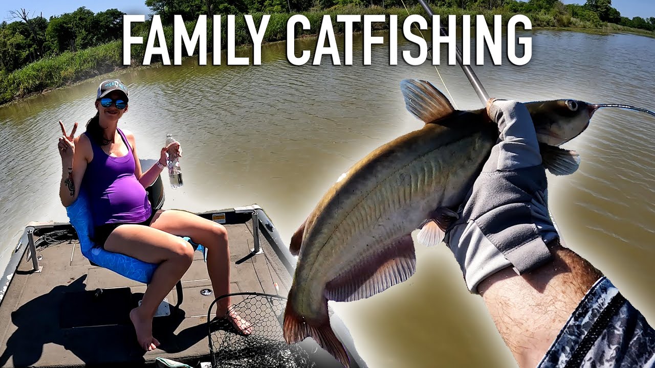 The Twins' First Fishing Trip // How To Catch Catfish - YouTube