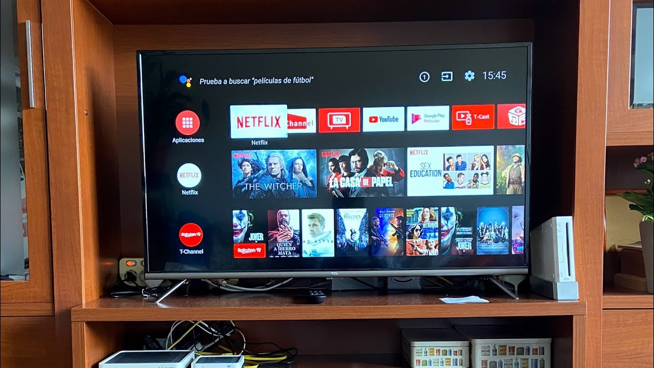 Televisión TCL 43ep64 primeros pasos + menús Parte 2 - YouTube