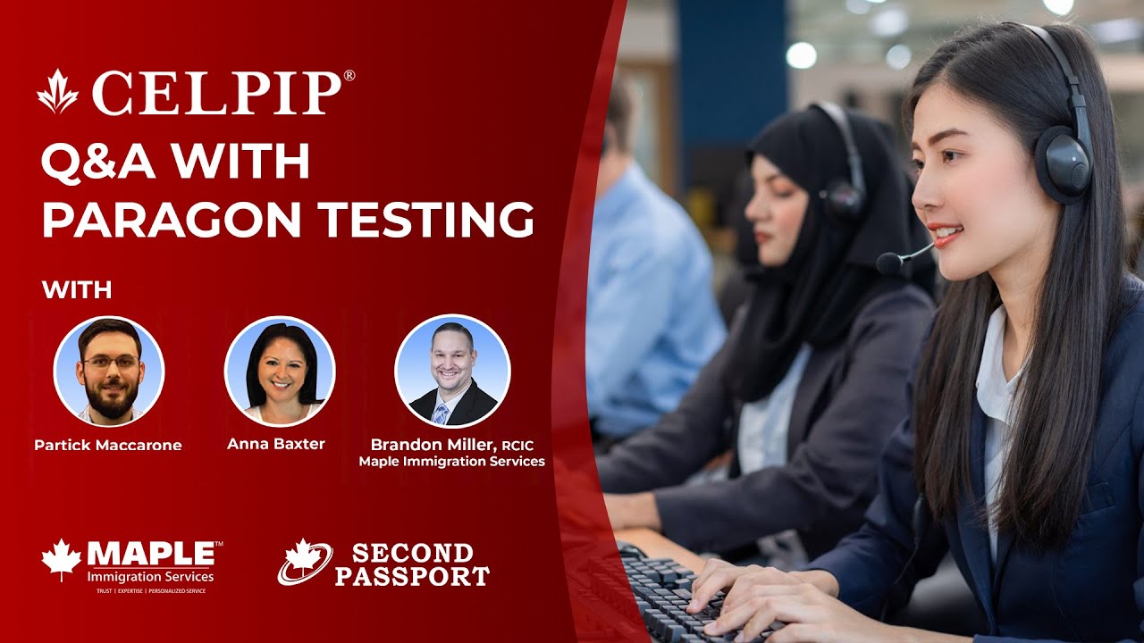 CELPIP Test for Canadian Immigration Process | Paragon Testing - YouTube