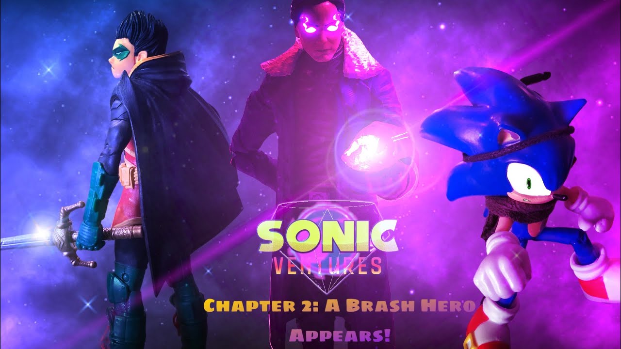 Sonic Ventures Episode 2: A Brash Hero Appears! | A Sonic Stop Motion ...