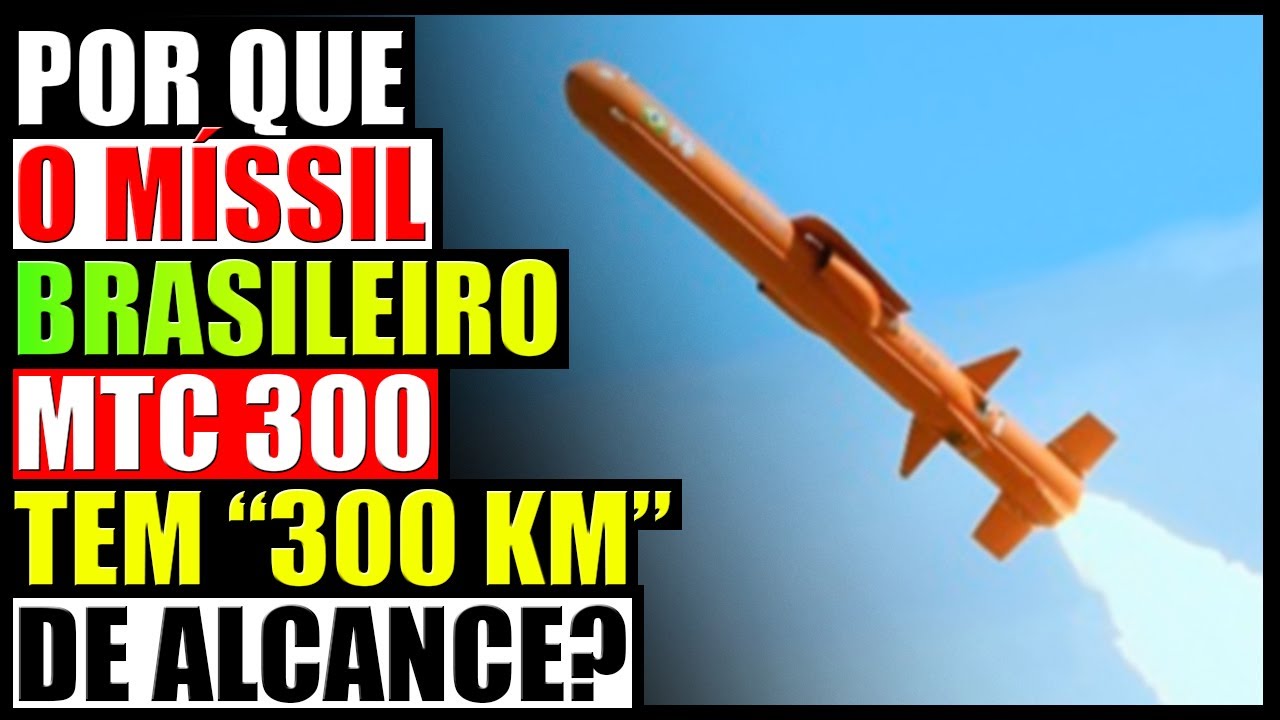 Por que o Míssil MTC 300 tem 300 km de alcance? Míssil Tático de ...