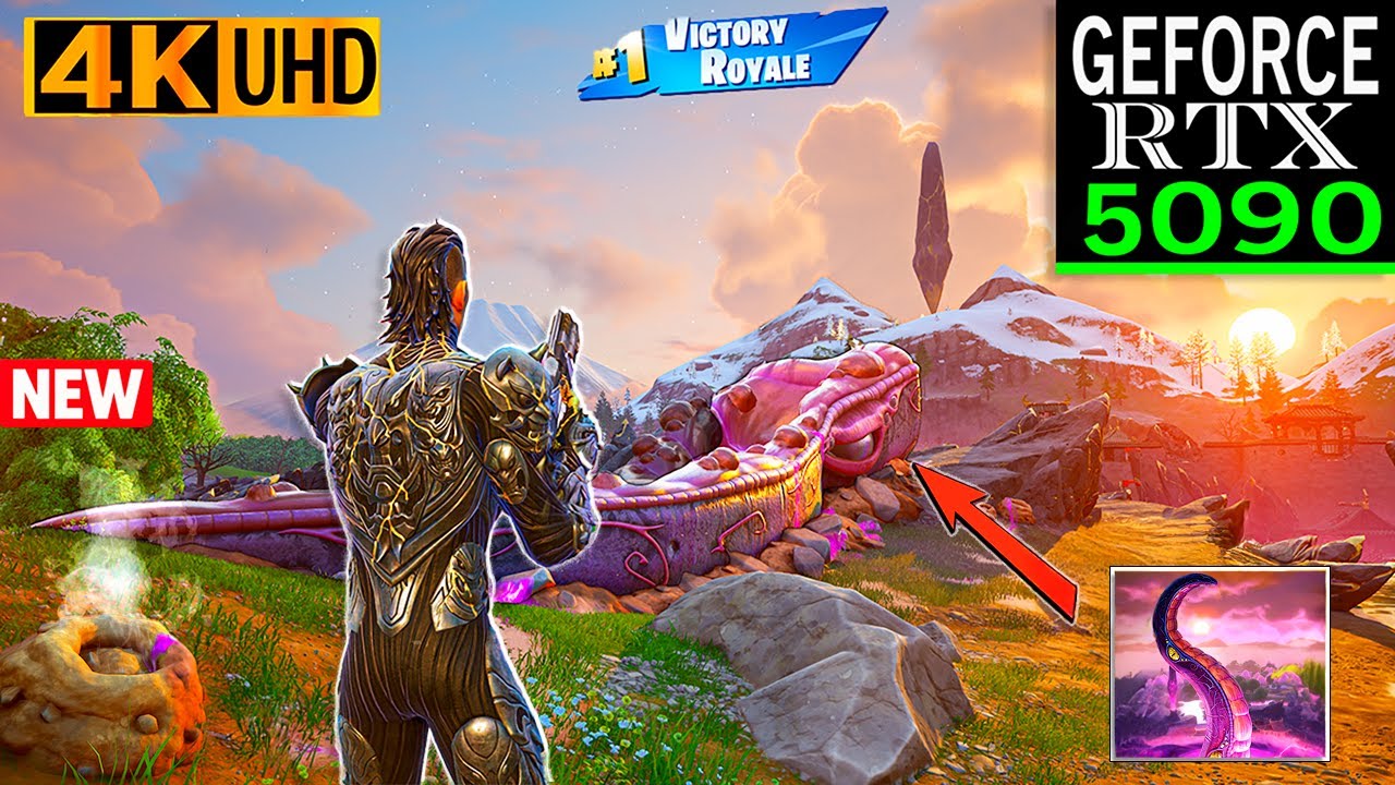 Fortnite *New* UPDATE + Daigo Skin Gameplay | RTX 5090 (4K MAX Graphics ...