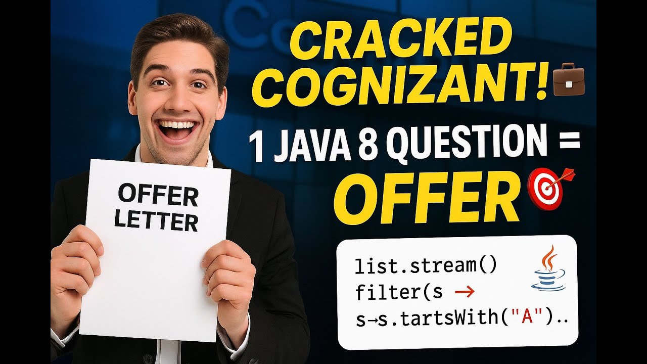 Most Common Java 8 Coding Questions for Experienced Developers - YouTube