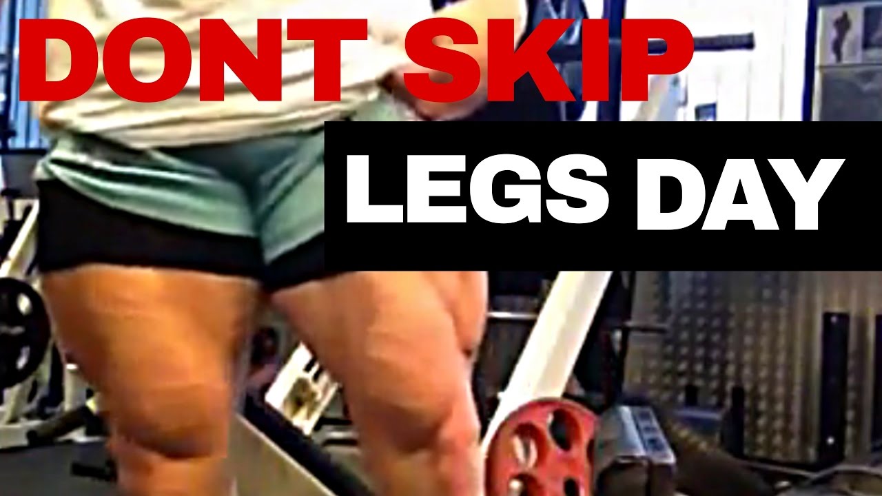 Bodybuilding Final Leg day - YouTube