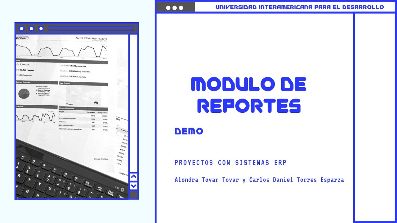 DEMO Modulo Reportes - YouTube