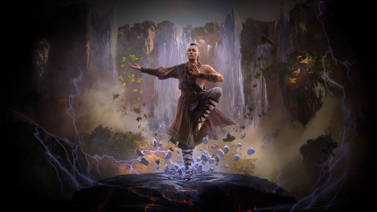 Path of Exile 2 : Cold Monk Build ( Tier -18 Map ) - YouTube