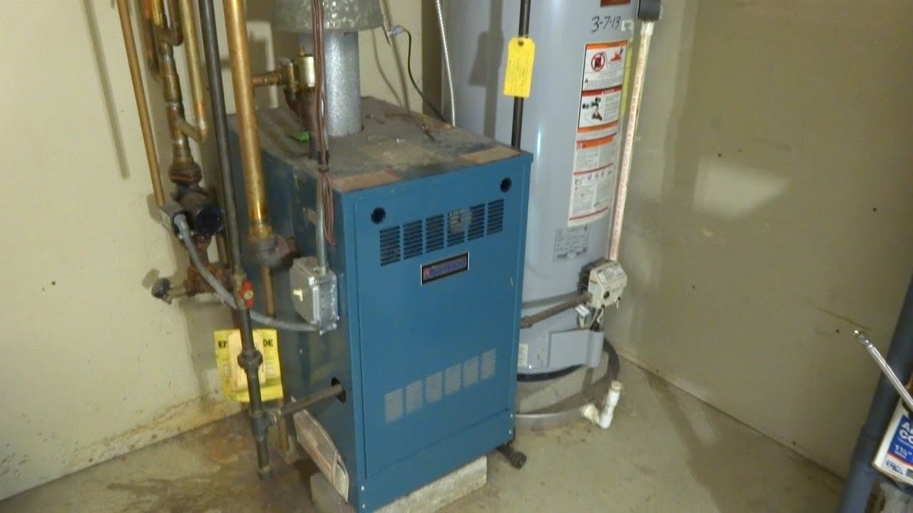 BURNHAM GAS BOILER WILL NOT HEAT HOUSE - YouTube