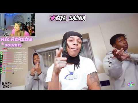 Mya Salina Reacts to C Blu - Spinning (official music video) - YouTube