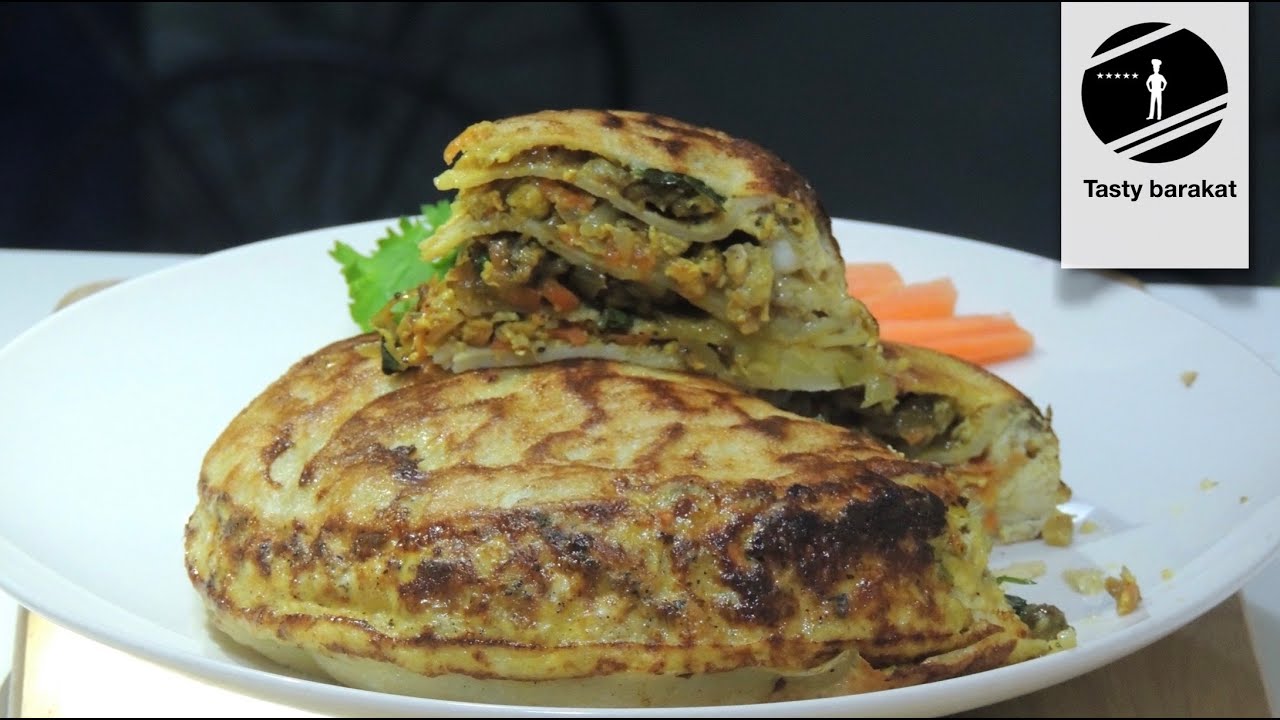ചട്ടിപ്പത്തിരി | how to make beef chatti pathiri | beef stuffed pathiri ...